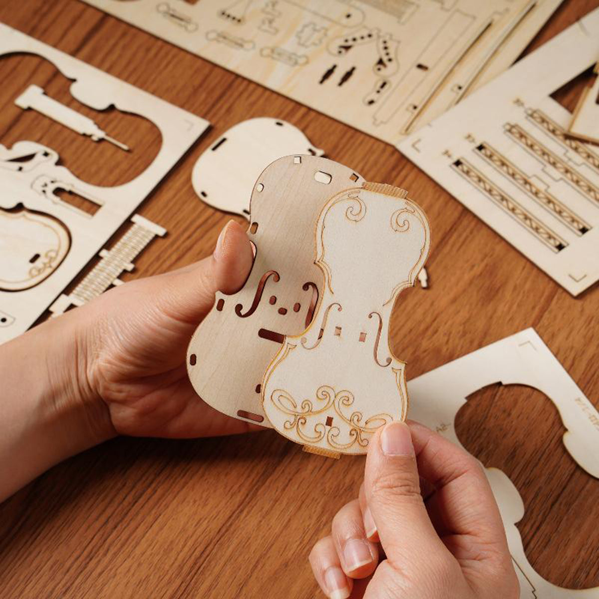 Robotime Australia: Cello – DIY Kits