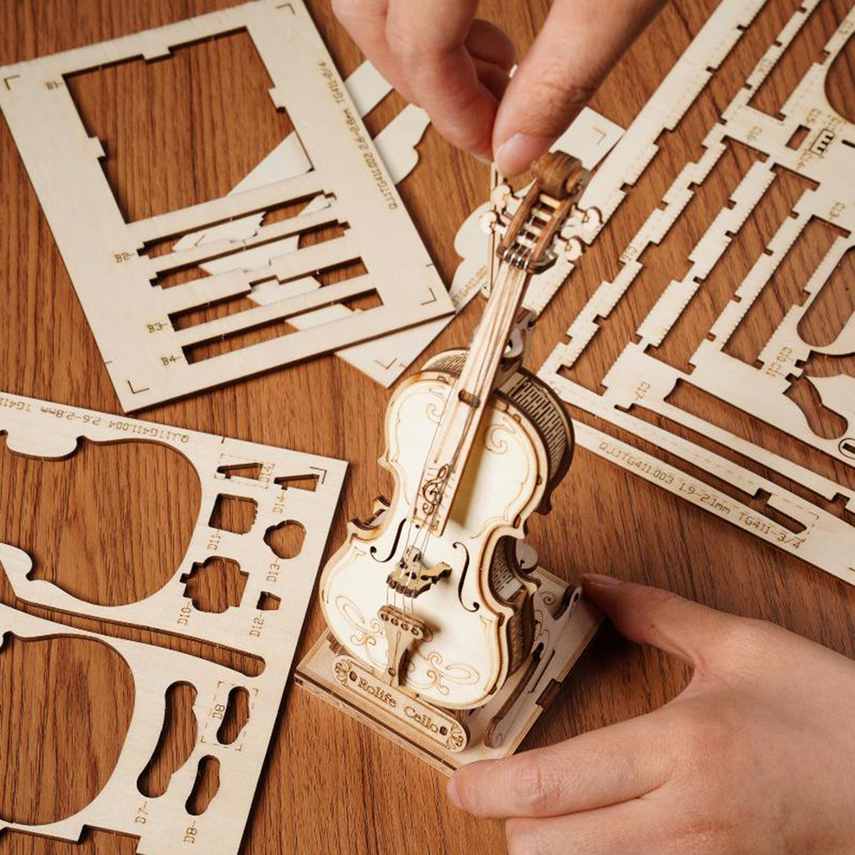 Robotime Australia: Cello – DIY Kits