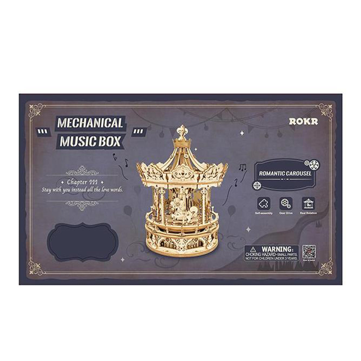 Robotime Australia: Romantic Carousel – DIY Kits