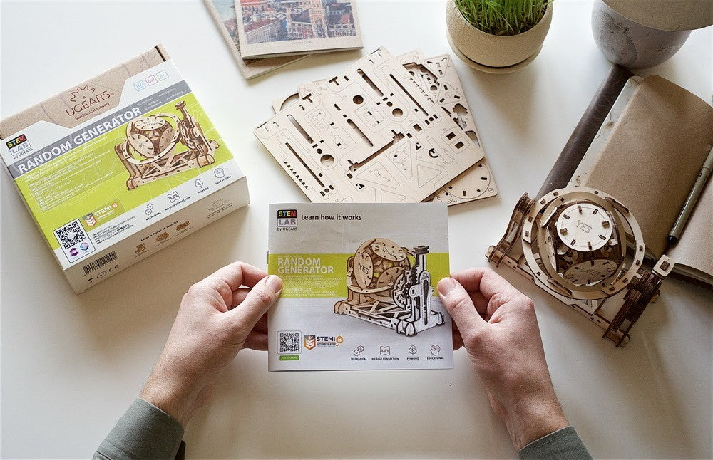 Ugears in Australia: STEM Lab Random Generator – DIY Kits