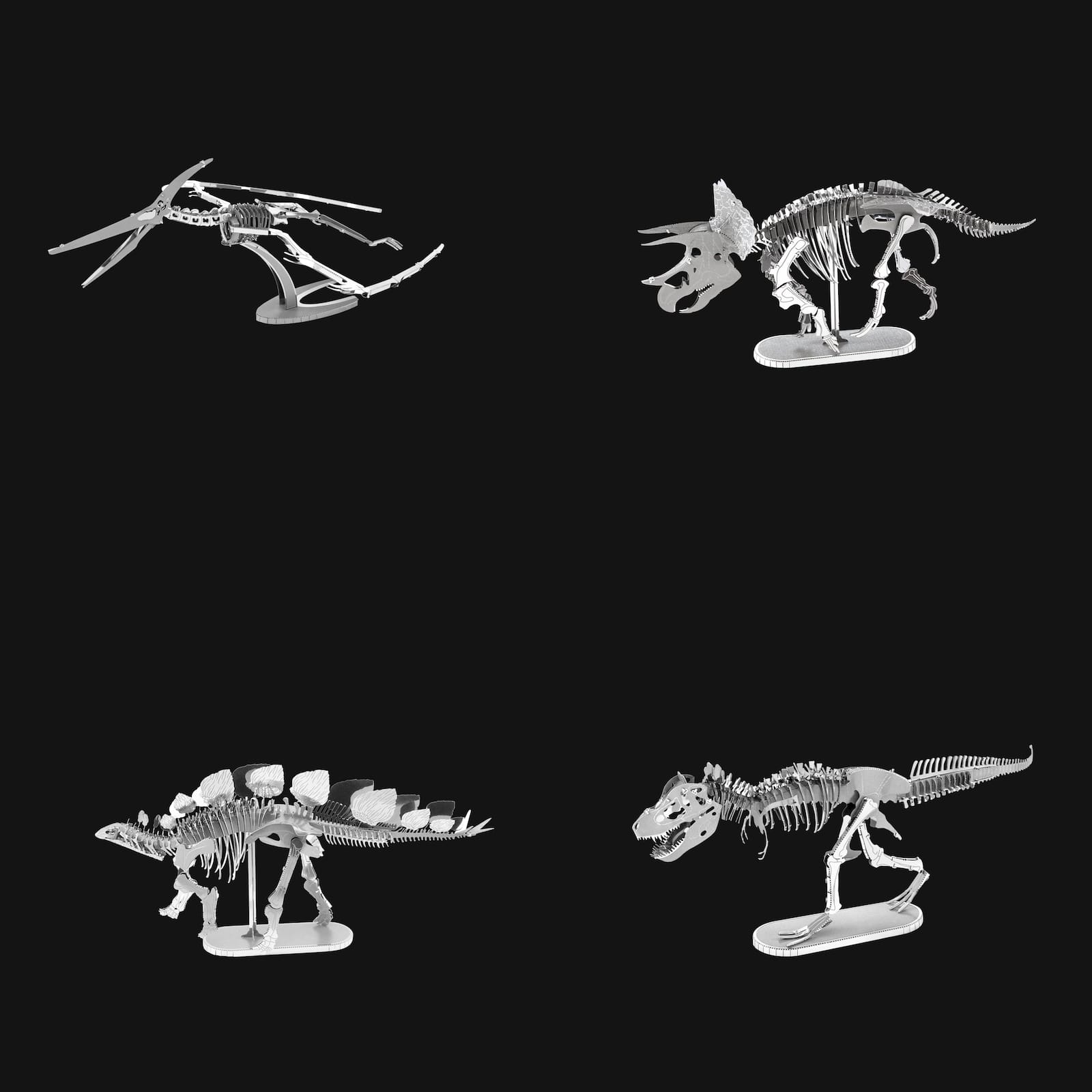Metal Earth in Australia: 4 dinosaur models – DIY Kits