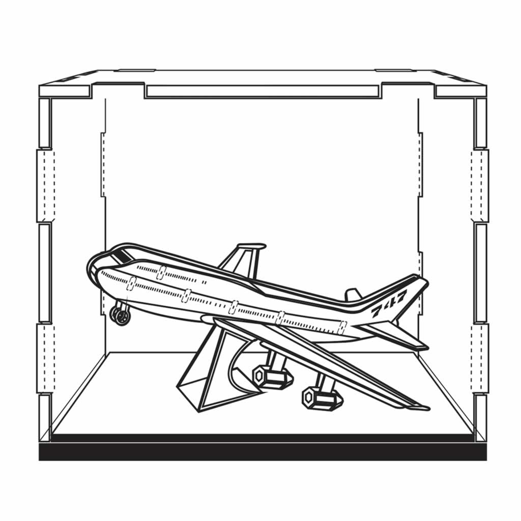 Metal Earth Acrylic Display Cube #1 - 4" x 5" x 4" – DIY Kits