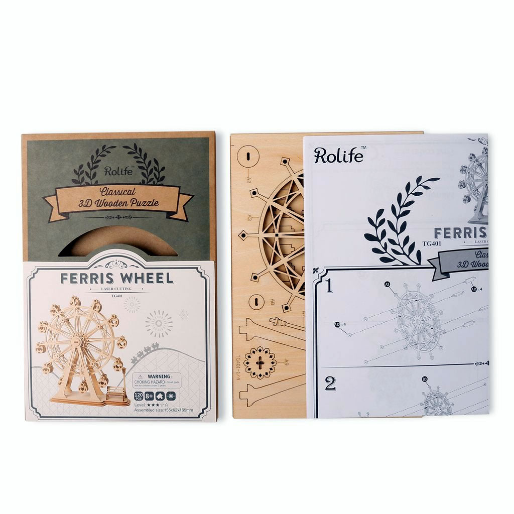 Robotime Australia: Ferris Wheel – DIY Kits